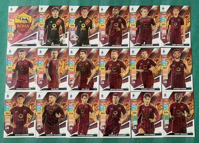 PANINI CALCIATORI ADRENALYN 2024-25 2025 Fiorentina Squadra Completa 18 Card EUR 8,00 - PicClick IT