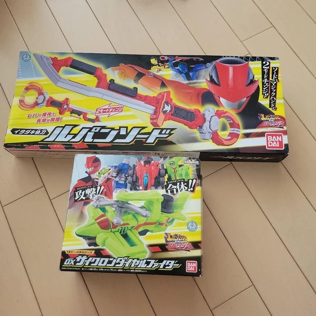 POWER RANGERS LUPINRANGER VS Patoranger Cyclone Dial Fighter Sword ...