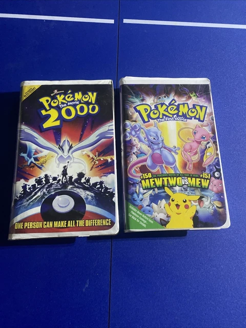 POKÉMON THE FIRST Movie & the Movie 2000 VHS £11.50 - PicClick UK