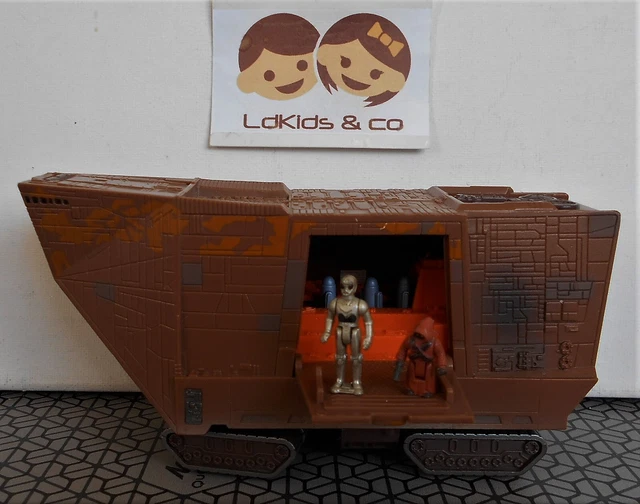MICRO MACHINES STAR Wars Jawa's Sandcrawler Action Fleet Galoob 1996 ...