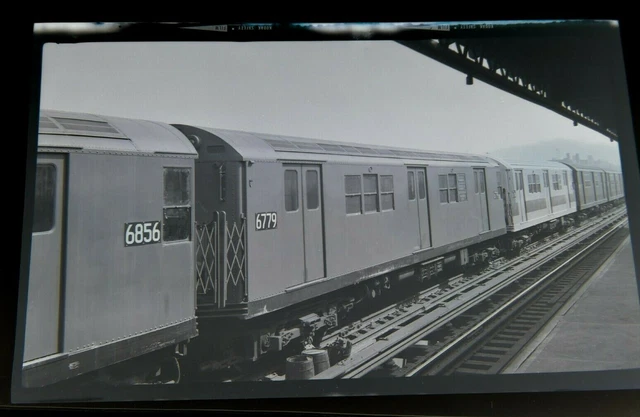 ORIGINAL NYCTA BRONX New York City Transit Subway Trains 616 film photo ...
