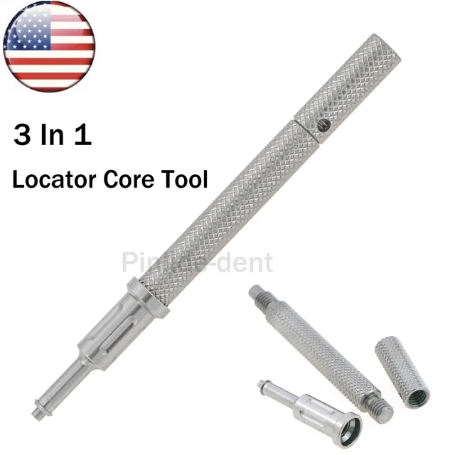 US UNIVERSAL IMPLANT Locator Core Tool Retention Caps Insertion ...