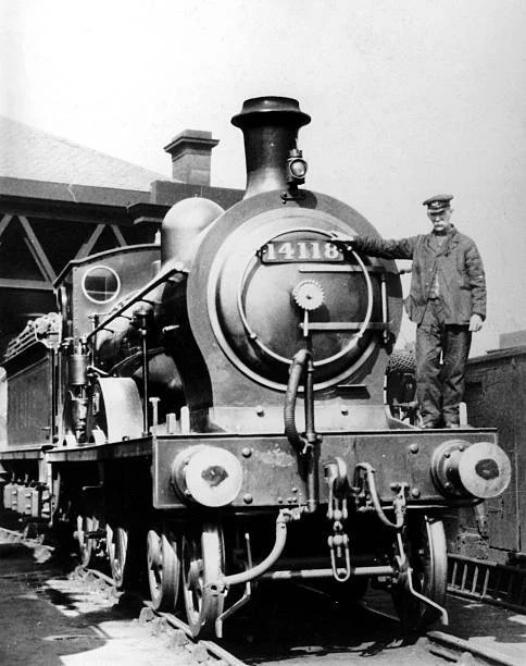 GENERAL STRIKE, LMS 4-4-0 Locomotive No 14118 1926 OLD PHOTO £5.59 ...