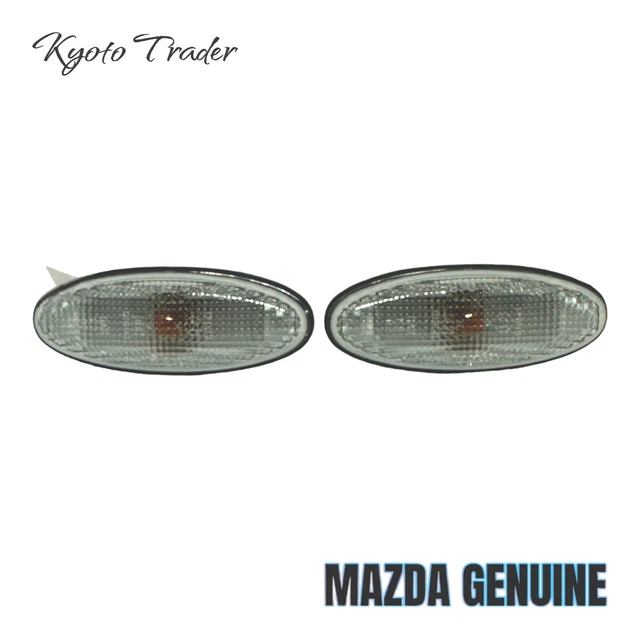 RARE GENUINE MAZDA RX-7 FD3S FENDER SIDE TURN CLEAR MARKERS Left/Right ...