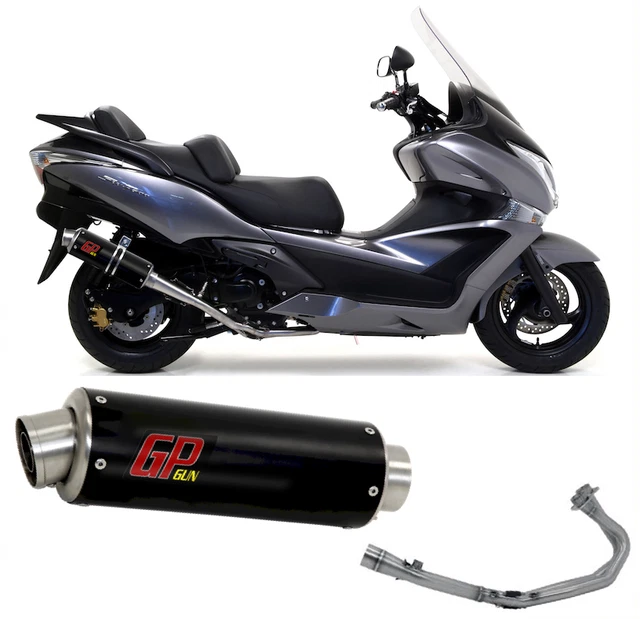 LIGNE COMPLETE GP Gun Arrow Acier Noir Honda Sw-T 600 2010 10 2011 11 ...