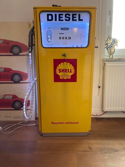 SHELL ZAPFSÄULE TANKSÄULE Salzkotten Diesel EUR 2.500,00 - PicClick DE