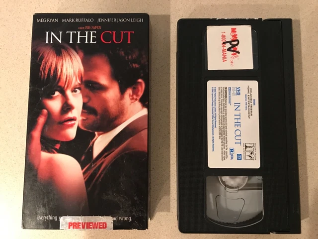 IN THE CUT (VHS, 2004) Meg Ryan, Mark Ruffalo, Jennifer Jason Leigh £2. ...