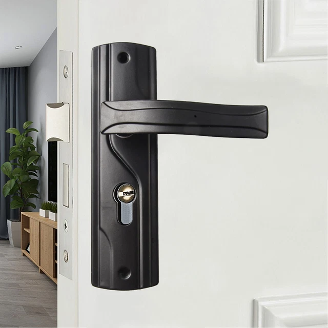 COMPLETE KEYS SILENT Bearing Door Lock Set Effortless Security Solution ...