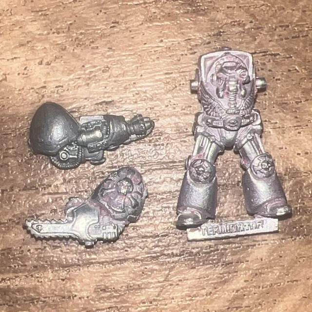 GW WARHAMMER 40K ROGUE TRADER TERMINATOR With HEAVY FLAMER AND POWER ...