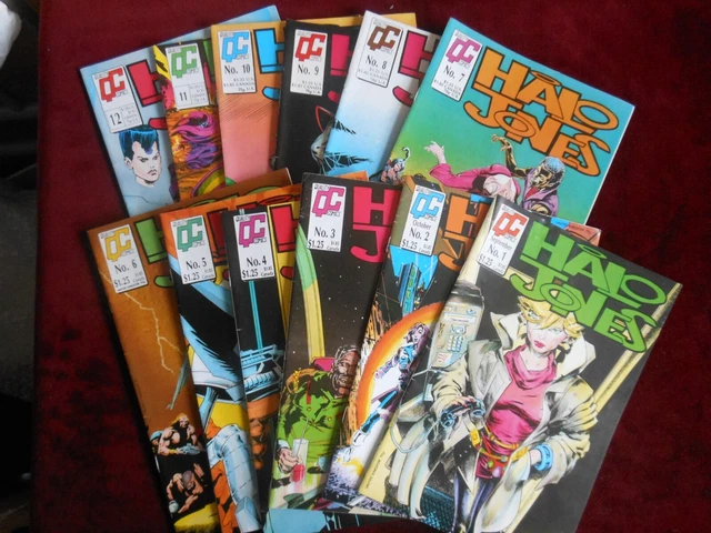 HALO JONES X12 issue Complete Alan Moore Quality Comics 2000AD US 1987/ ...
