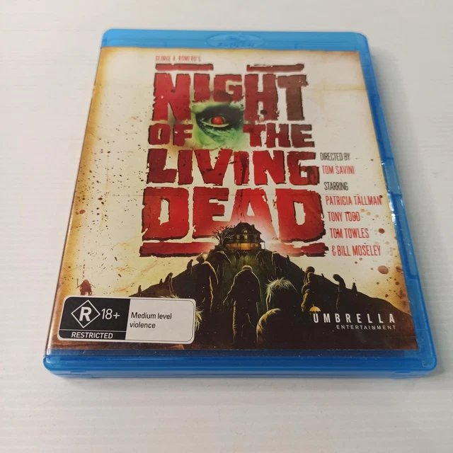 NIGHT OF THE Living Dead (Blu-Ray) Horror Zombies Undead Survival ...