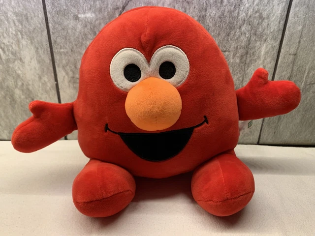 SESAME STREET ELMO Squashy Podgies 20 cm Soft Plush Toy 2021 Posh Paws ...