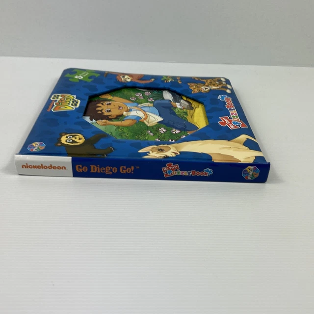 PHIDAL GO DIEGO Go My First Puzzle Book Nickelodeon 5 Puzzles Children ...