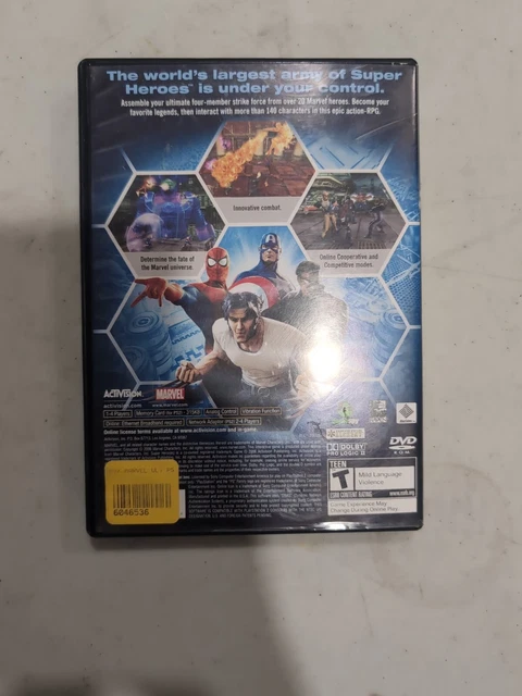 MARVEL: ULTIMATE ALLIANCE (Sony PlayStation 2, 2006) PS2 $19.00 ...