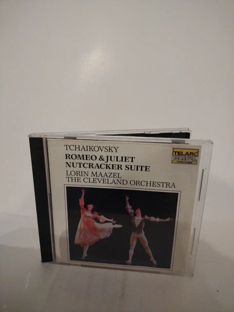 TCHAIKOVSKY ROMEO & Juliet / Nutcracker Suite MAAZEL TELARC CD-80068 ...