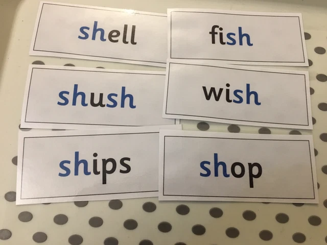 50 SIMPLE DIGRAPH Words. Early Years Phonics. Game Cards. Laminated. £2 ...