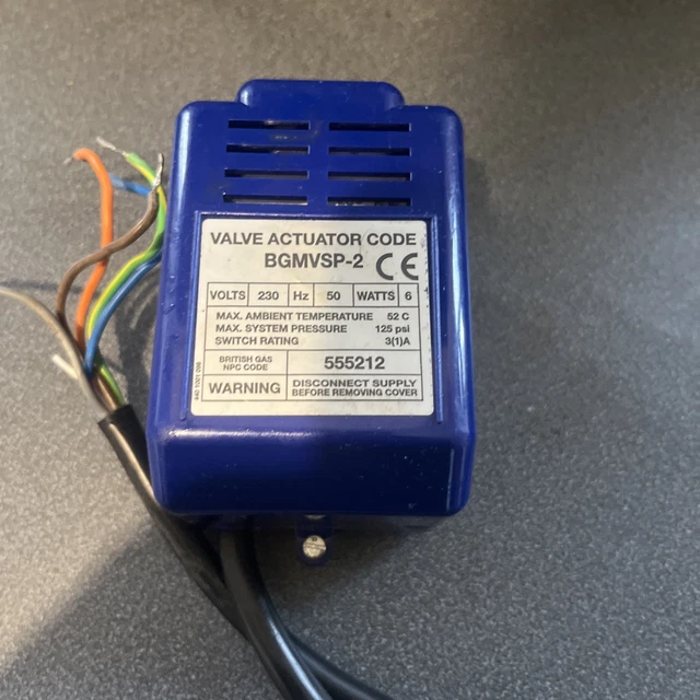 BRITISH GAS MOTORISED Valve Actuator Bgmvsp-2 £14.61 - PicClick UK