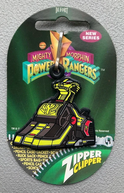 VINTAGE MIGHTY MORPHIN POWER RANGERS Griffin Thunderzord ZIPPER CLIPPER ...