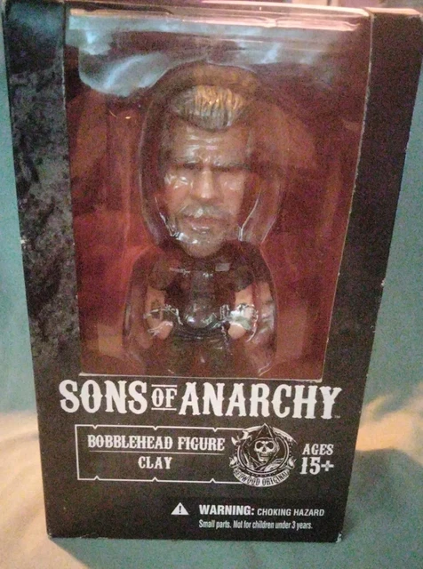 MEZCO SONS OF Anarchy Bobble Head figure - Clay Morrow Boxed £10.00 ...