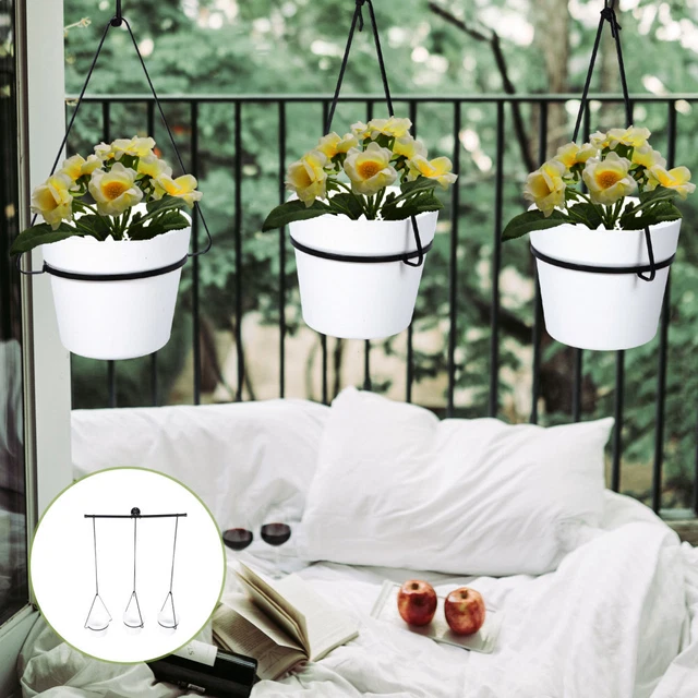 PORTE-POT DE FLEURS Suspendu Au Plafond Rester Arbre Artificiel Lis EUR ...