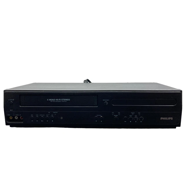 PHILIPS DVD/VCR DUAL Player - Model DVP3355V/F7 - Tested & Working No ...