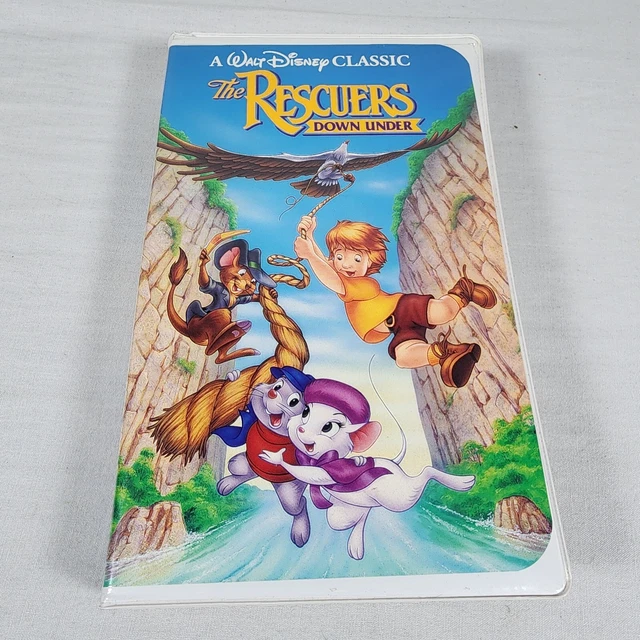 THE RESCUERS DOWN Under (VHS, 1991) £3.95 - PicClick UK