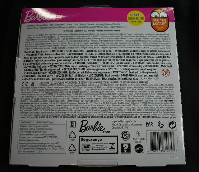 MINIONS THE RISE of Gru Barbie Deluxe Set abito e accessori unicorno ...