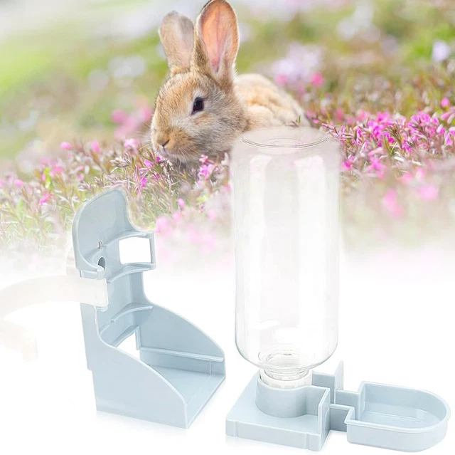 RABBIT WATER BOTTLE, Hanging Fountain Automatic Water Dispenser 17 Oz ...