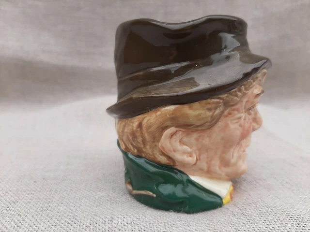 ROYAL DOULTON TOBY Jug Paddy Character 9cm Tall Rare Collectors piece £ ...