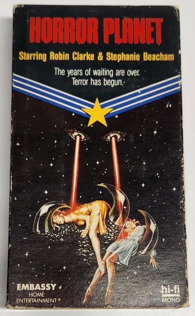 RARE &HORROR PLANET& (1982) Horror/Sci-Fi VHS 1988 Release £16.30 ...