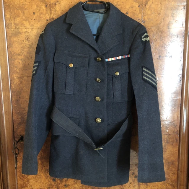 WW2 SERGEANT Tunic Rcaf Royal Canadian Air Force 1942 EUR 265,00 ...