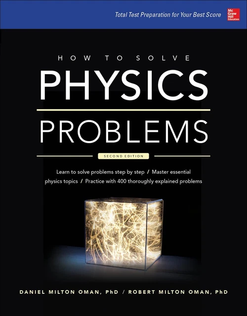 PHYSICS 101 HOW To Solve A Physics Problem by Anthony Pecina (English) Paperback $34.75 ...