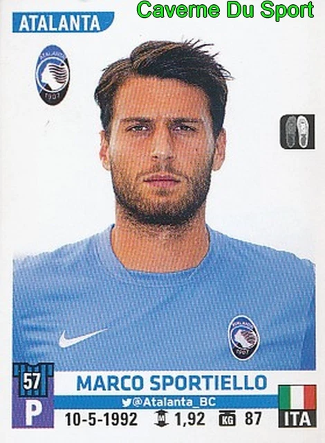 010 MARCO SPORTIELLO Italia Atalanta Sticker Calciatori 2016 Panini EUR ...