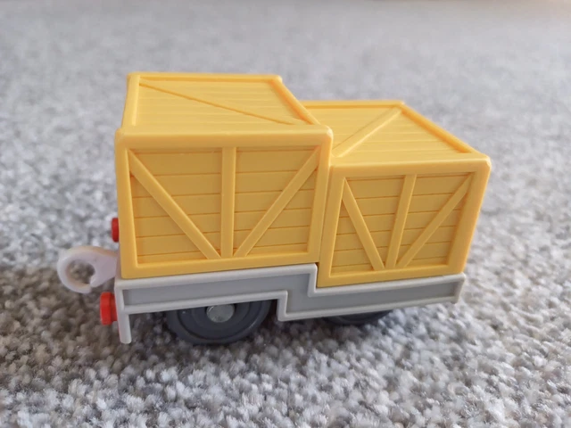 BOX CAR FROM Jet Engine Set Tomy Tomica Trackmaster Thomas The Tank ...