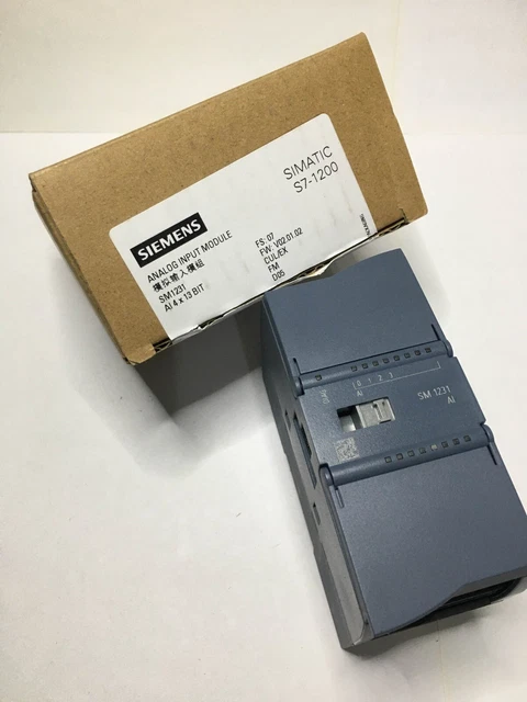 SIEMENS SIMATIC S7-1200 - ANALOG INPUT MODULE - 6ES723-4HD32-0XB0 EUR ...
