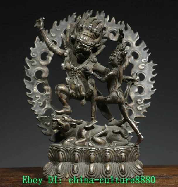 9 &VIEUX BOUDDHISME tibétain semis argent fayamantha Kayama EUR 312,00 - PicClick FR