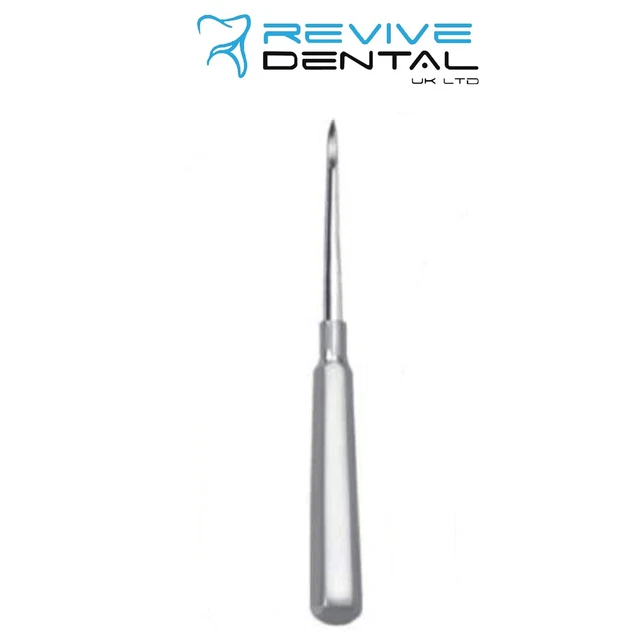NEW DENTAL HEIDBRINK Root Elevators Straight Tip Autoclavable Dental ...