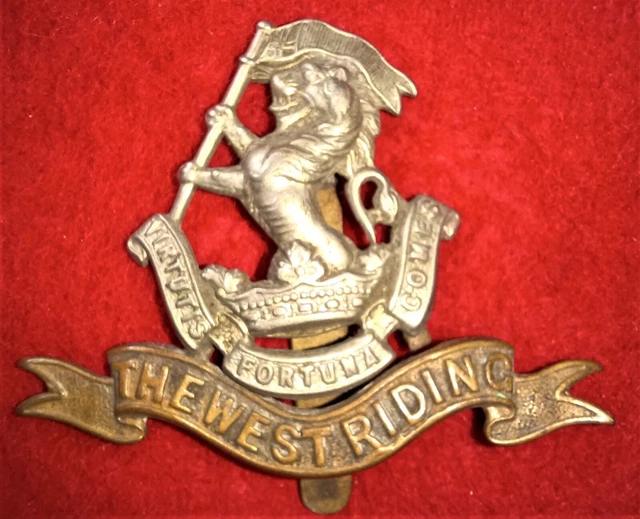DUKE OF WELLINGTON'S (West Riding) Regiment Cap Badge - Original $14.44 ...