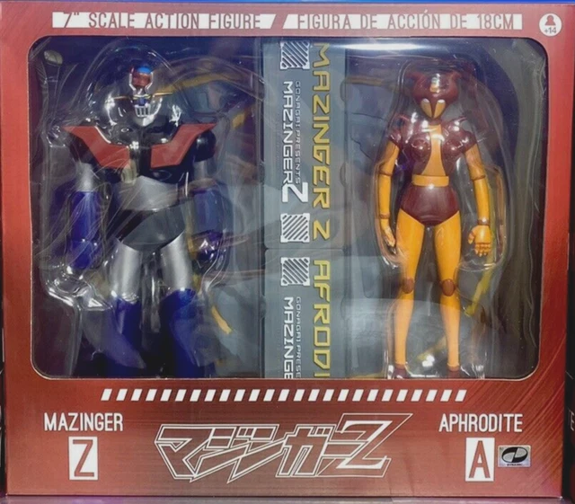 MAZINGER MAZINGA Z e Aphrodite A 2-Pack Action FigureS SD Toys Dynamic ...