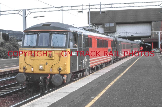 UK RAILWAY PHOTOGRAPH Of Class 86 86222. Rm86-325 £1.70 - PicClick UK