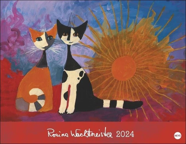 ROSINA WACHTMEISTER POSTERKALENDER 2024 Wachtmeister Rosina EUR 22,00 - PicClick DE