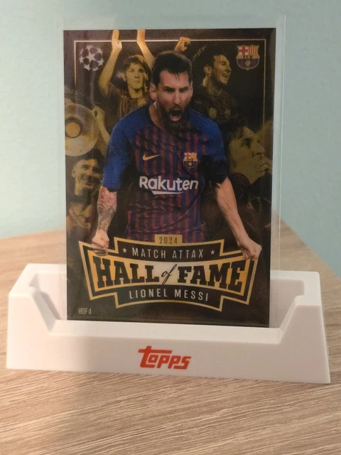 HALL OF FAME Lionel Messi Match Attax 2024/2025 Barcelona 24/25 # HOF4 ...