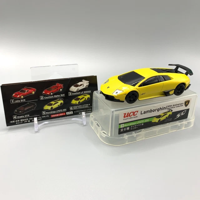 MURCIELAGO LP670-4SV LAMBORGHINI 50th Anniversary Mini Car UCC Japan ...