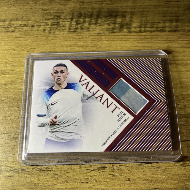 PHIL FODEN VALIANT Patch Card £30.00 - PicClick UK