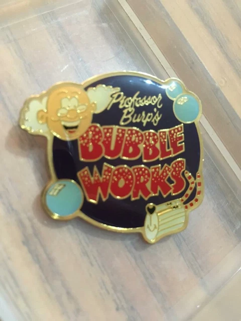 RARE CHESSINGTON WORLD Of Adventures Professor Burps Bubbleworks Pin ...