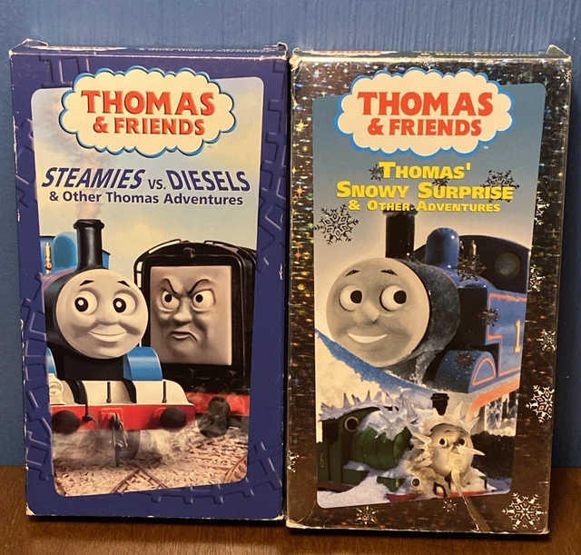 THOMAS THE TANK Engine & Friends 2 VHS Tape Lot - Kids Tv Movies Train ...