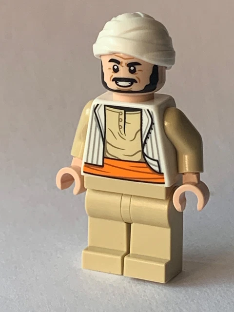 LEGO INDIANA JONES SALLAH MINIFIGURE split from 77013 ESCAPE FROM THE ...