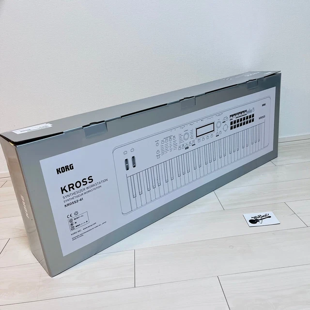 KORG KROSS2 61 Keyboard Synthesizer Cross 61 Key Super Matte Black ...