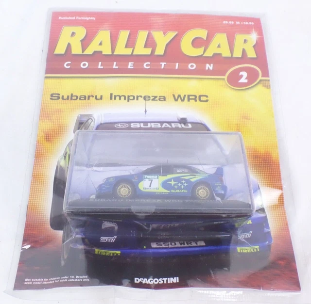 DEAGOSTINI RALLY CAR Collection Magazine Subaru Impreza WRC Volume #2 £ ...