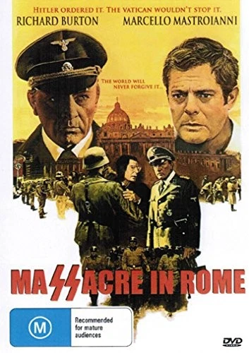 MASSACRE IN ROME (DVD) Richard Burton Marcello Mastroianni George P ...